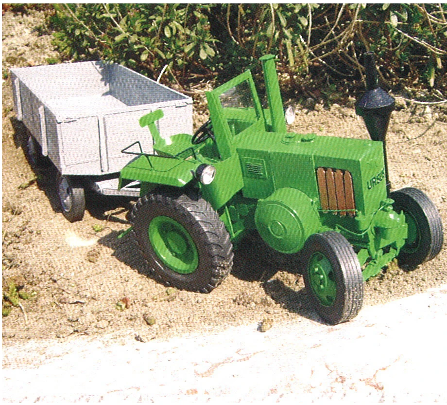 DIY Paper Model Polish Agricultural Tractor C45/C451 1947 Boy Gift ...