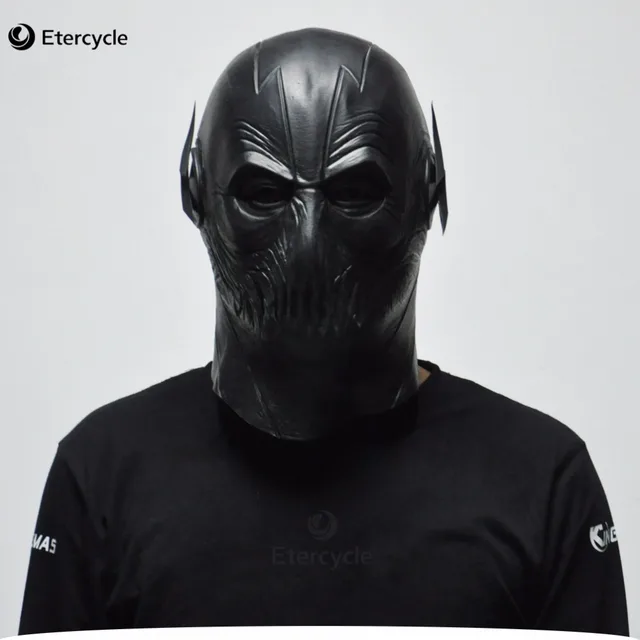 The Flash Superhero Masks Movie Cosplay Halloween Full Head Latex Mask ...