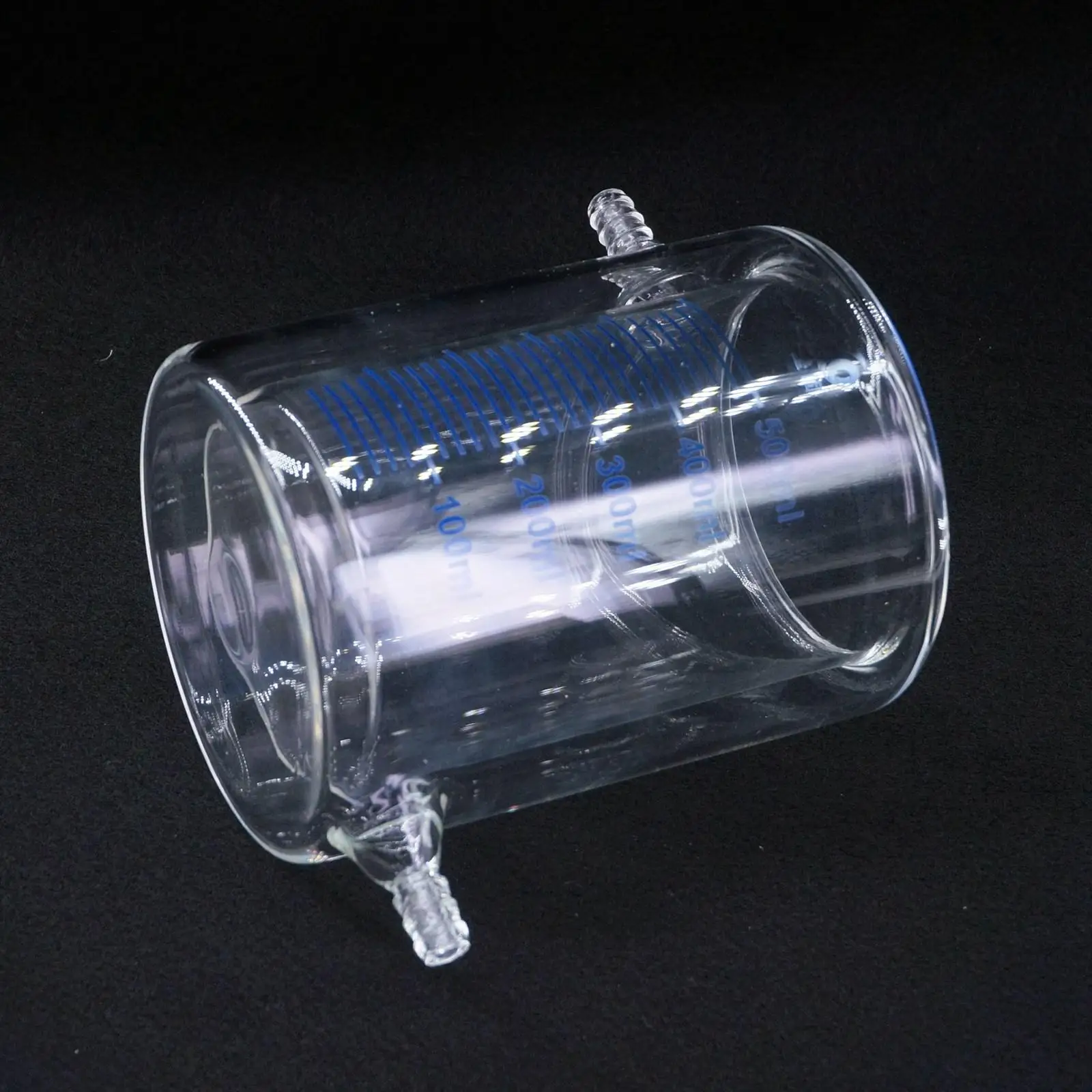 500ml Laboratory Jacketed Borosilicate Glass Beaker Double Layer Beaker ...