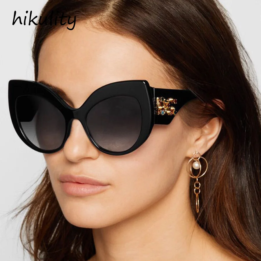 Aliexpress Buy 89135 Luxury Diamond Cat Eye Sunglasses Women 2018 Aliexpress Buy 89135 Luxury Diamond Cat Eye Sunglasses Women 2018