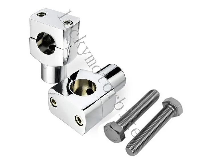 Shorty 1" Handlebar Riser For Honda Shadow CB VT 750 1100 VTX 1300 1800 ...