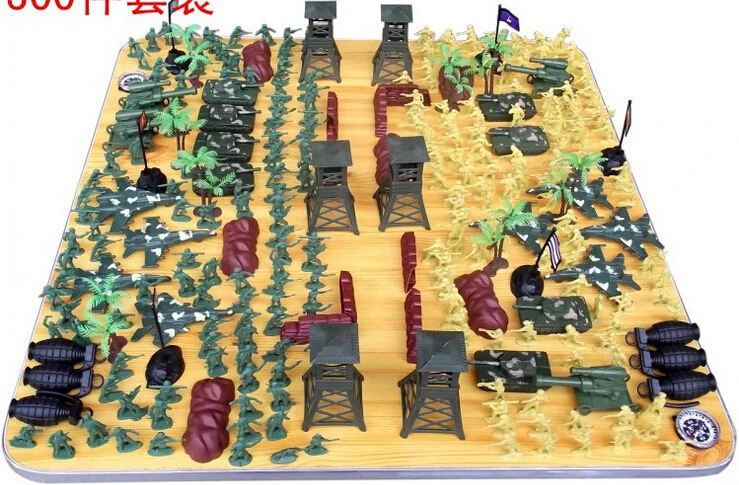 300pcs-set-WWII-soldier-Action-Figures-Toysmilitary-model-action ...