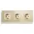 Bseed New Triple Eu Russia Standard Power Sockets White Black Grey Gold ...
