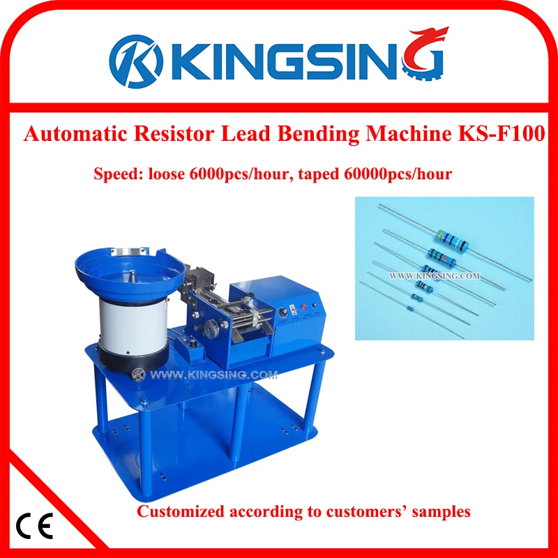 Fully Automatic Component Lead Cut/Bend/Form Machine, Resistor Lead ...