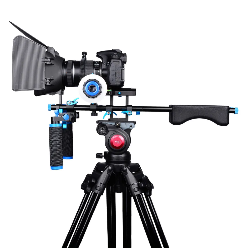 Aliexpress.com : Buy D203 DSLR Rig Shoulder Video Camera Stabilizer ...