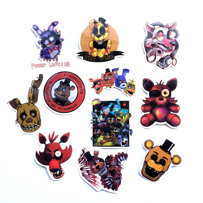 11pcs-lot-Five-Nights-at-Freddy-s-DIY-car-styling-Stickers-For-laptop ...