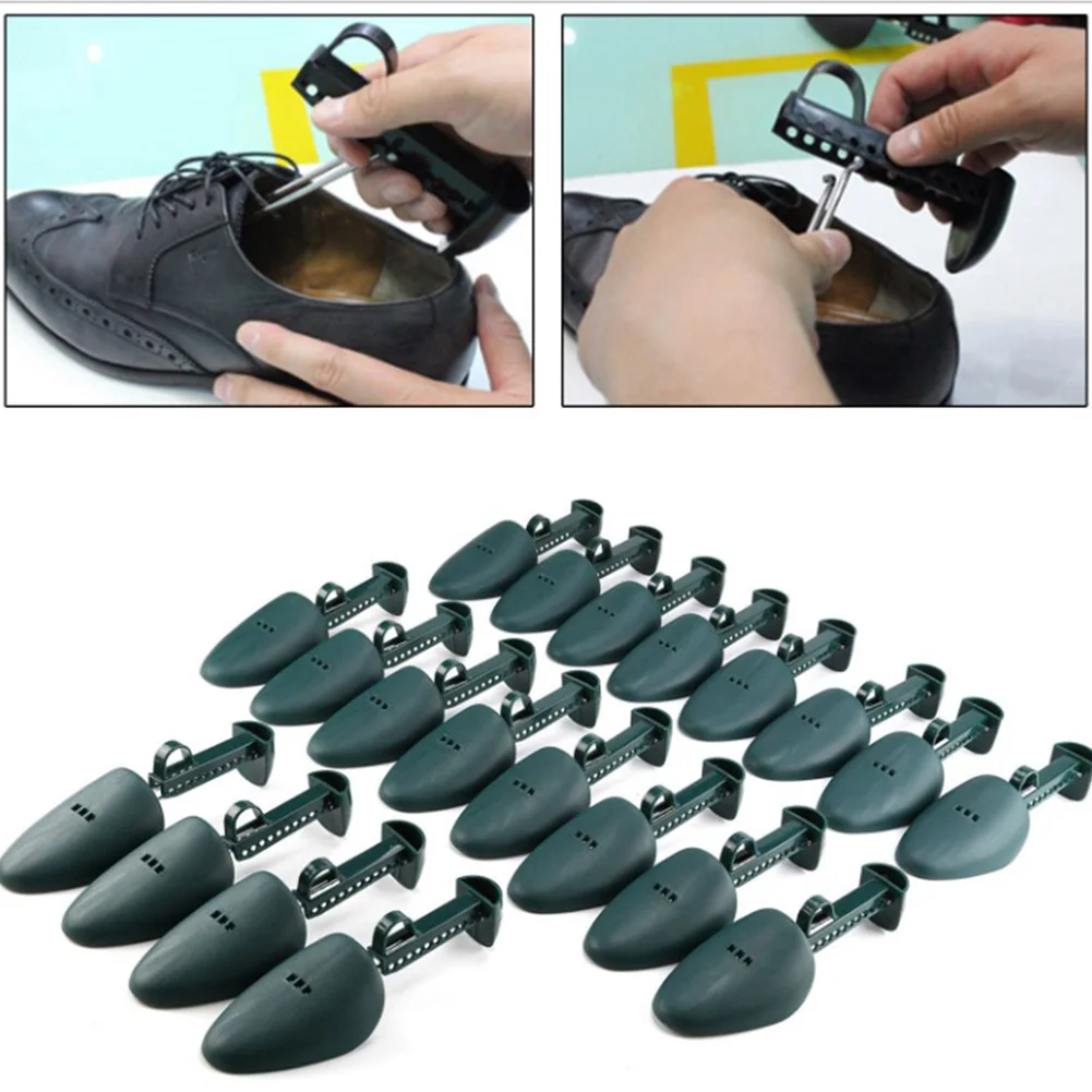 1-Pair-Adjustable-Men-Women-Plastic-Boots-Shoe-Stretcher-Solid-Black ...