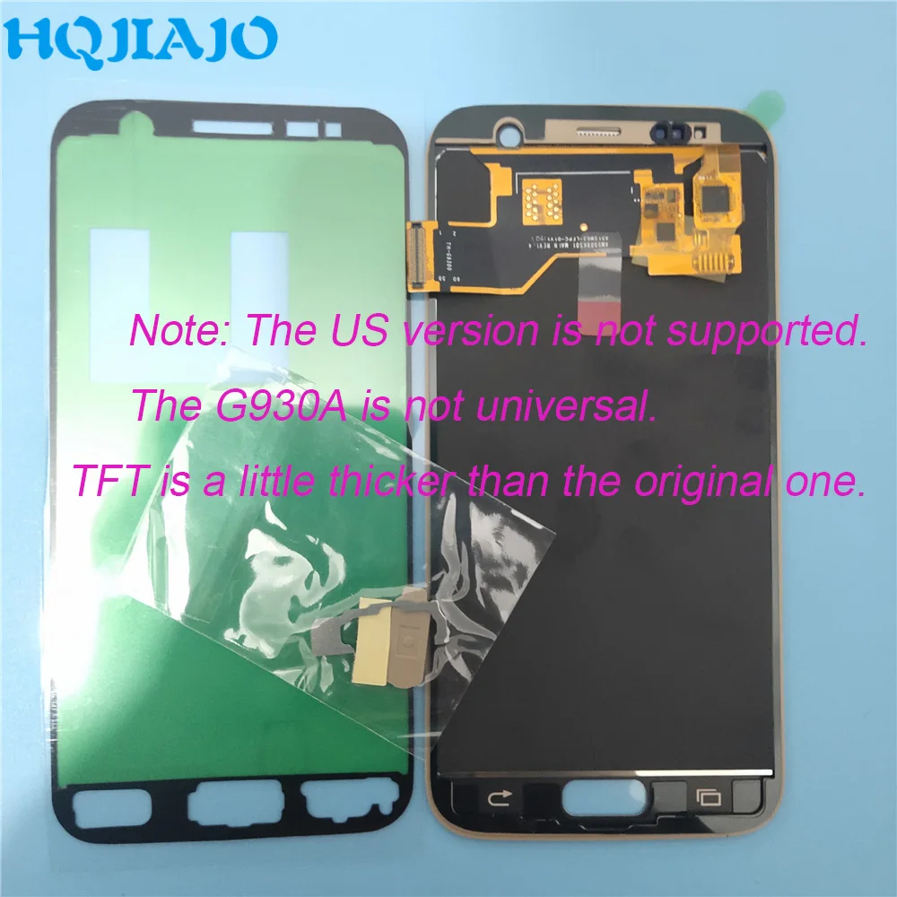 Тестовый OLED ЖК-дисплей для SAMSUNG Galaxy S7 G930 G930F ЖК-дисплей сенсорный экран дигитайзер ...