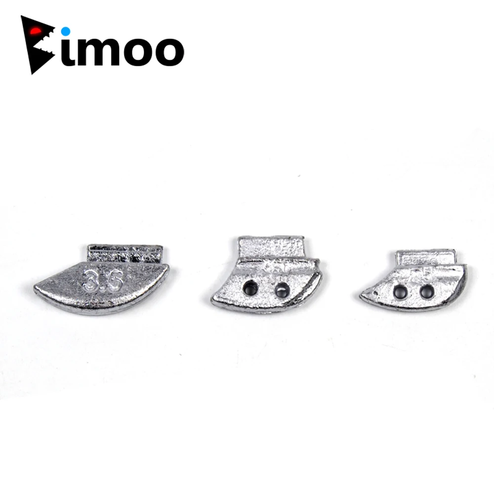 Bimoo 20pcs #2.5 #3.0 #3.5 하드 타입 지그 오징어 무게/싱커 오징어 지그 오징어 루어 미끼 DIY 무게 ...