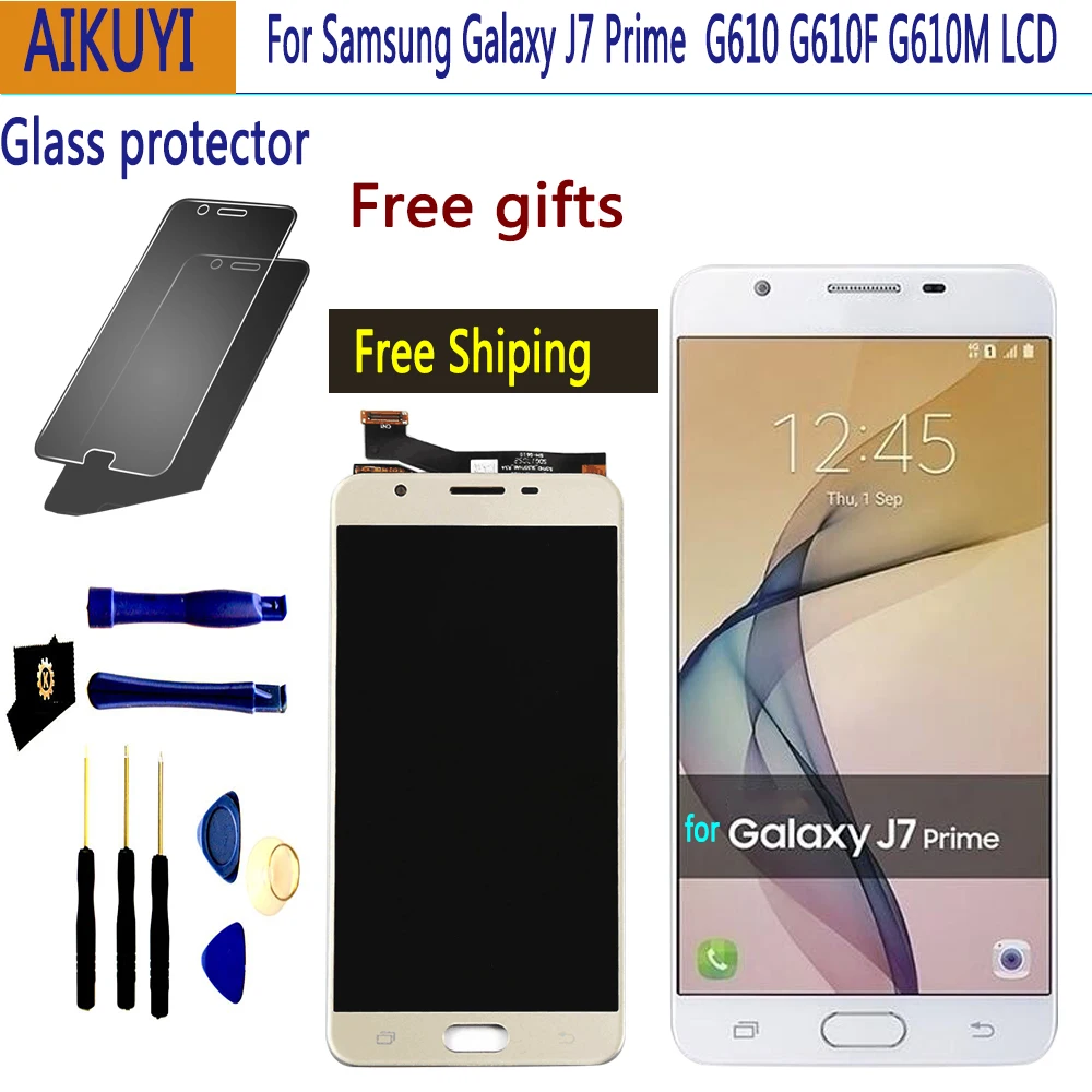Amoled For Samsung Galaxy J7 Prime Lcd Touch Screen G610 G610f G610m J7 Prime Lcd Display ...