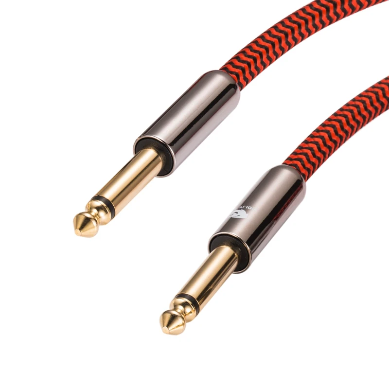Hifi-Instrument-Cable-MONO-6-35-to-6-35-for-Electric-Keyboard-Guitar ...
