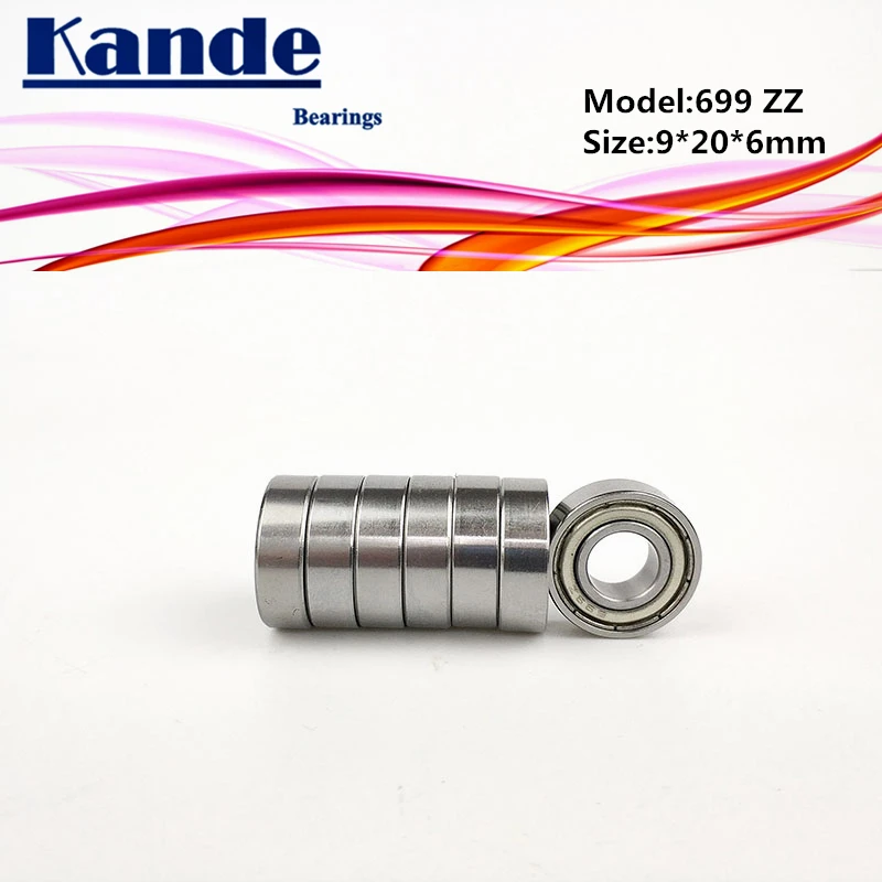 Kande Bearings 699 ZZ 10pcs ABEC 1 699 ZZ ABEC 3 699ZZ ABEC 5 699 2Z ...
