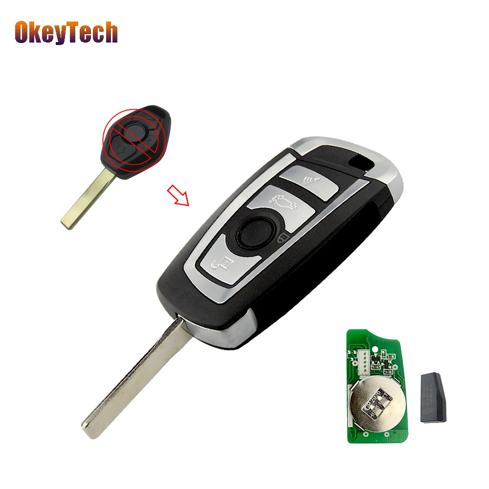 OkeyTech for BMW EWS 325 330 530 E38 E39 E46 M5 X3 X5 Modified Flip ...