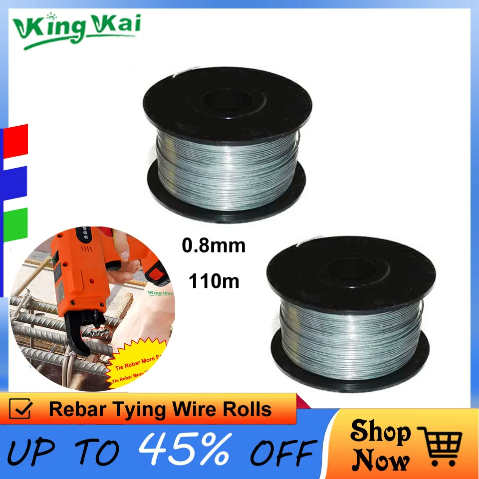 Rollo de alambre de atado de varillas de acero Original, máquina de ...