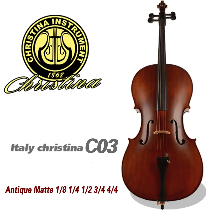 Aliexpress.com : Buy Professional Handmade Cello 4/4 3/4 Christina C03 ...
