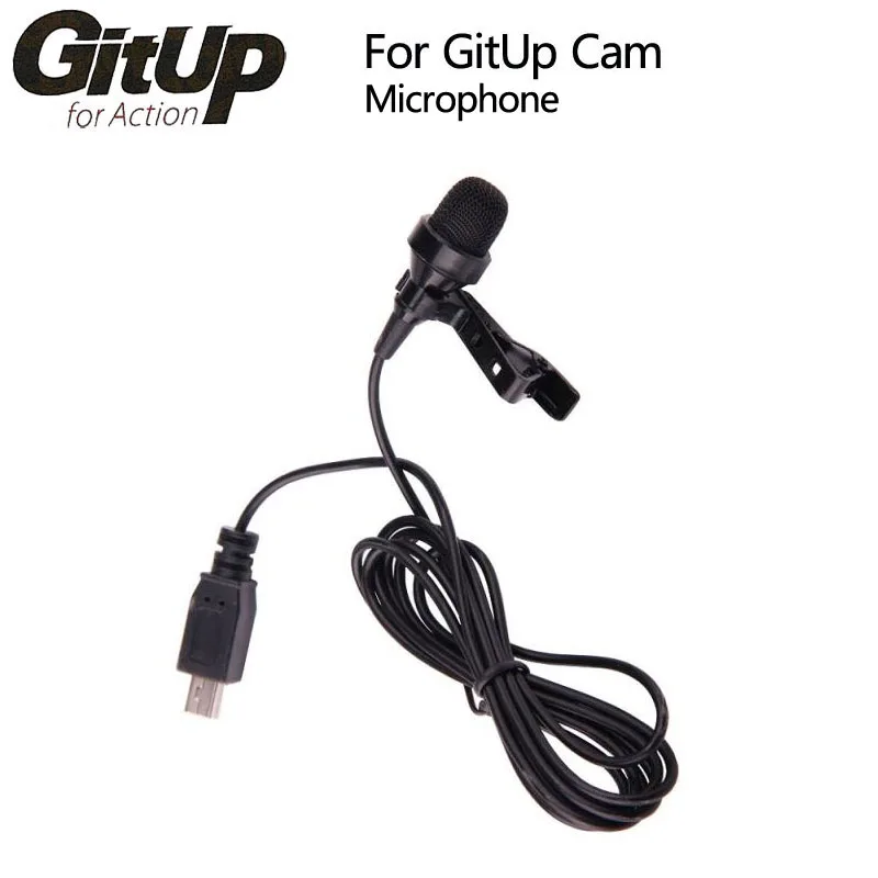 Micrófono externo Original GitUP para GitUp Git1/Git2/Git2P WiFi cámara de acción deportiva ...