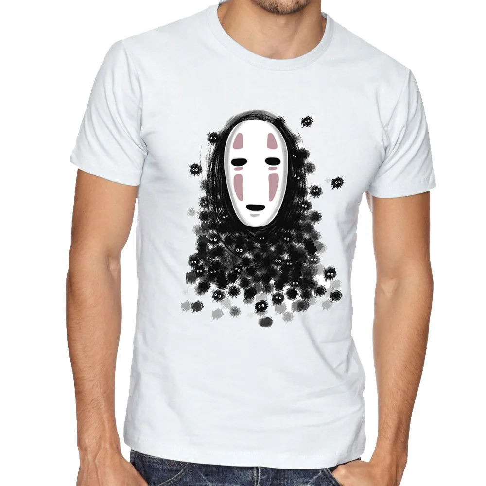 No Face Man Painting T shirt Funny Harajuku tee shirts Hipster O neck ...