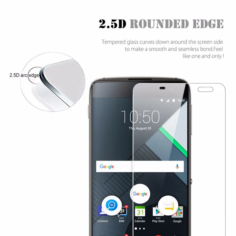 9 H 2.5D 0.26 мм закаленное Стекло протектор для blackberry dtek60 Экран закаленное защитное ...