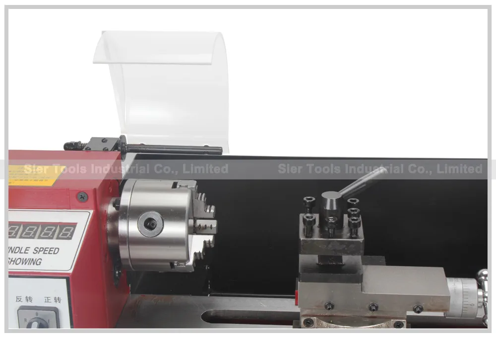 C3 мини токарный станок/SIEG 350 Вт motor-350mm рабочая длина токарный ...