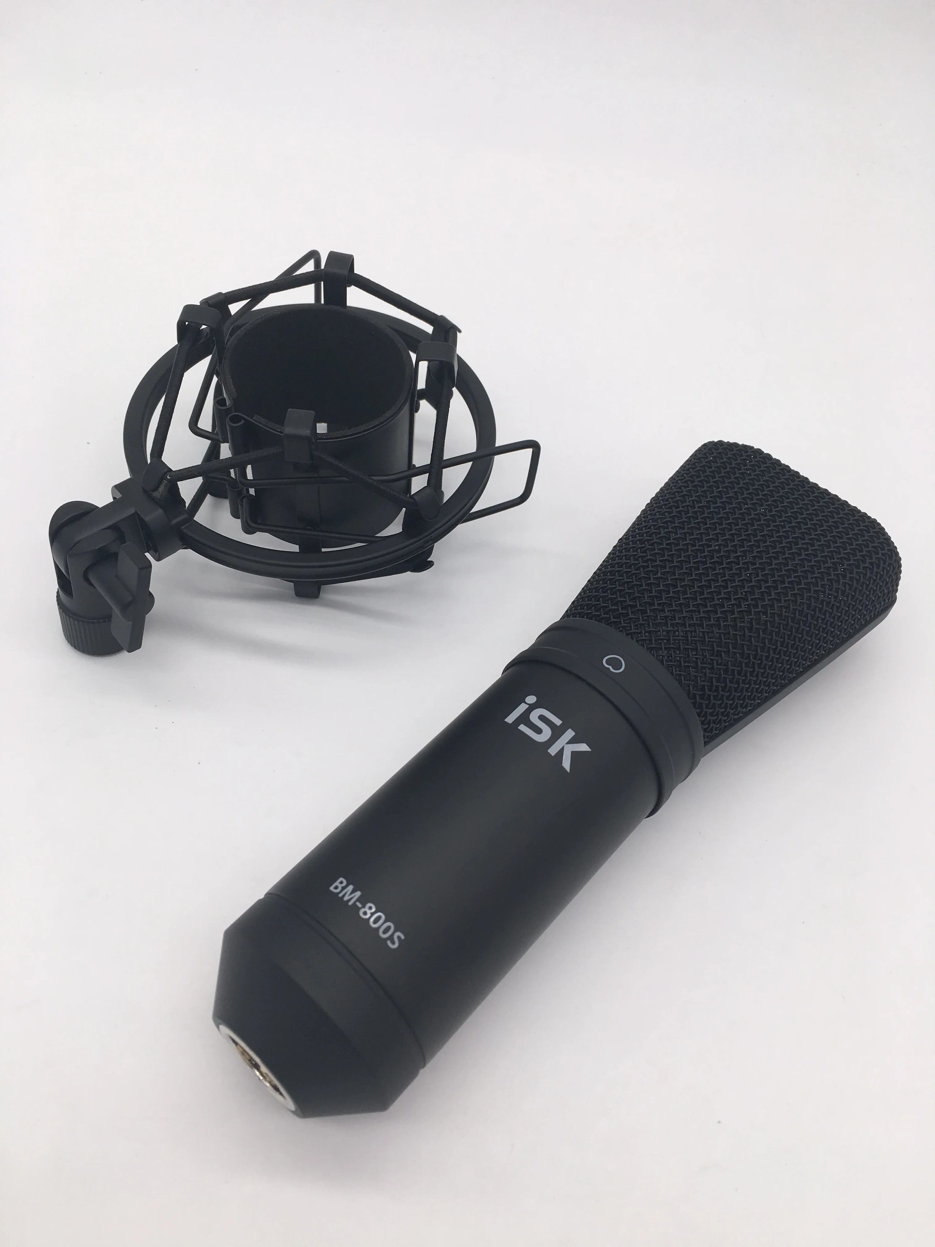 New ISK BM-800S BM800S condenser recording microphone professional computer recording studio ...
