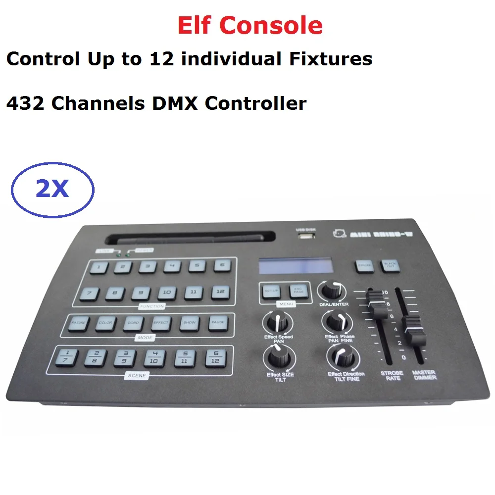 432 Channel Elf Console Professional Stage Lighting Controller Perfect ...