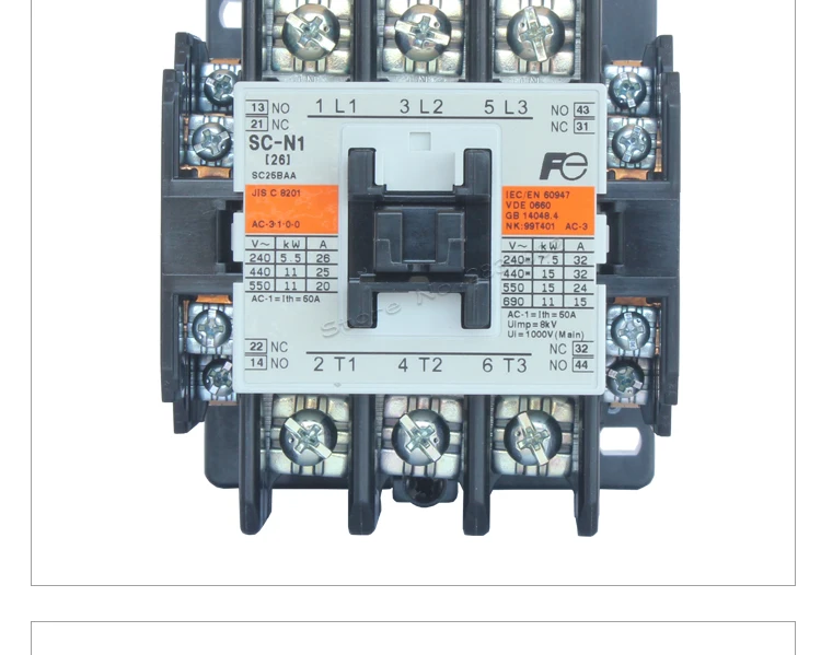26a 1000v Ac Contactor Ac24v 380v 220v 110v Coil Voltage 3no2no1nc Sc ...