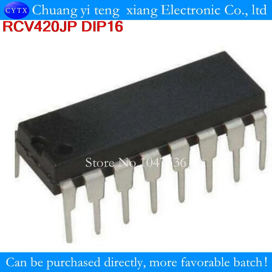 RCV420 RCV420JP DIP 16 정밀 4mA ~ 20mA 전류 루프 수신기, 1 개|receiver|m&mma ...