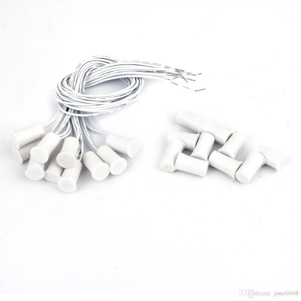 40-pairs-17-10-5mm-Plastic-Wired-magnetic-Door-Window-Opening-Sensor ...