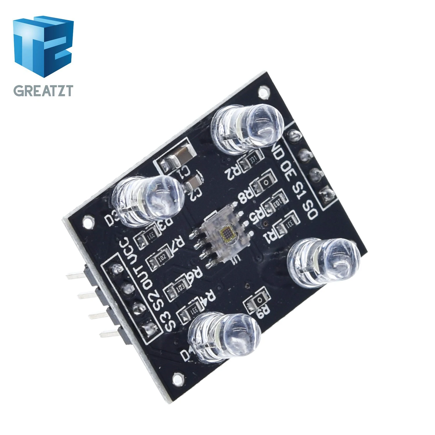 GREATZT Color recognition sensor TCS230 TCS3200 Color sensor Color ...