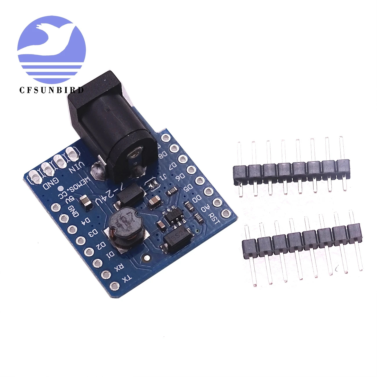 WEMOS D1 mini Lite, DI mini V2.0.0, DI mini V1.0.0 용 DC 전원 실드 V1.1.0 ...