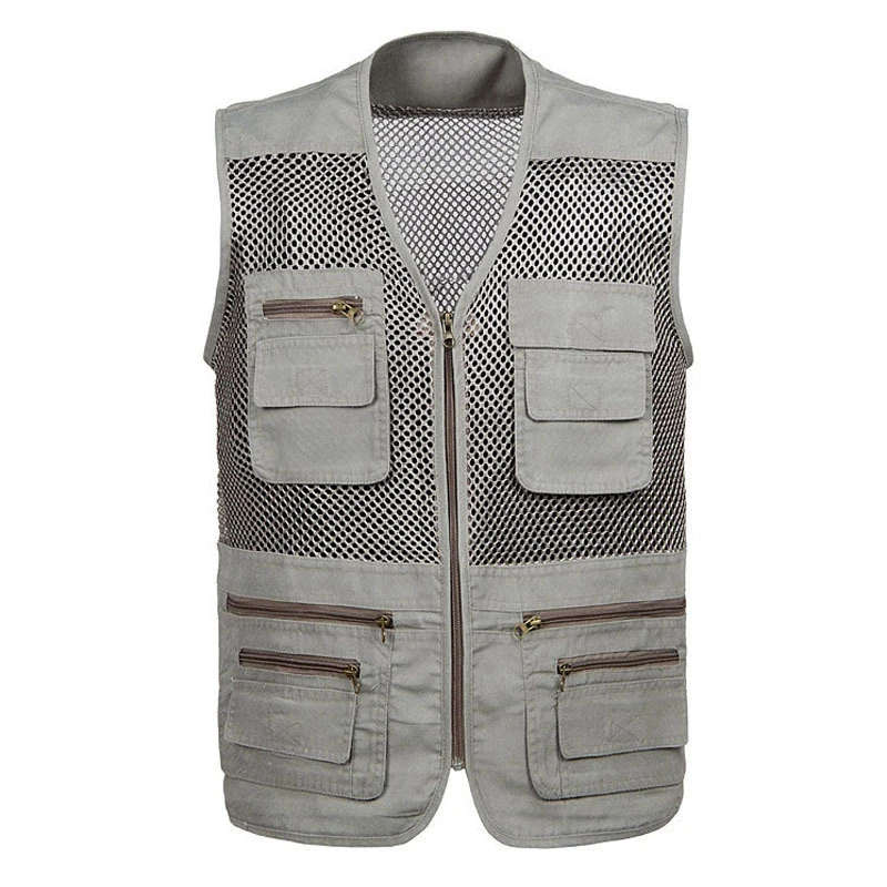 2016 New Arrival! summer recreation mesh vest,quick drying multi pocket ...