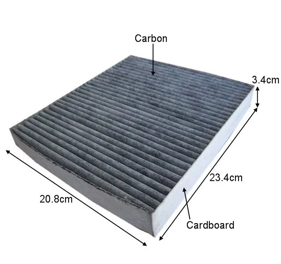 Envío gratuito CUK2440 salida de fábrica 1354952 activo de carbono para ...