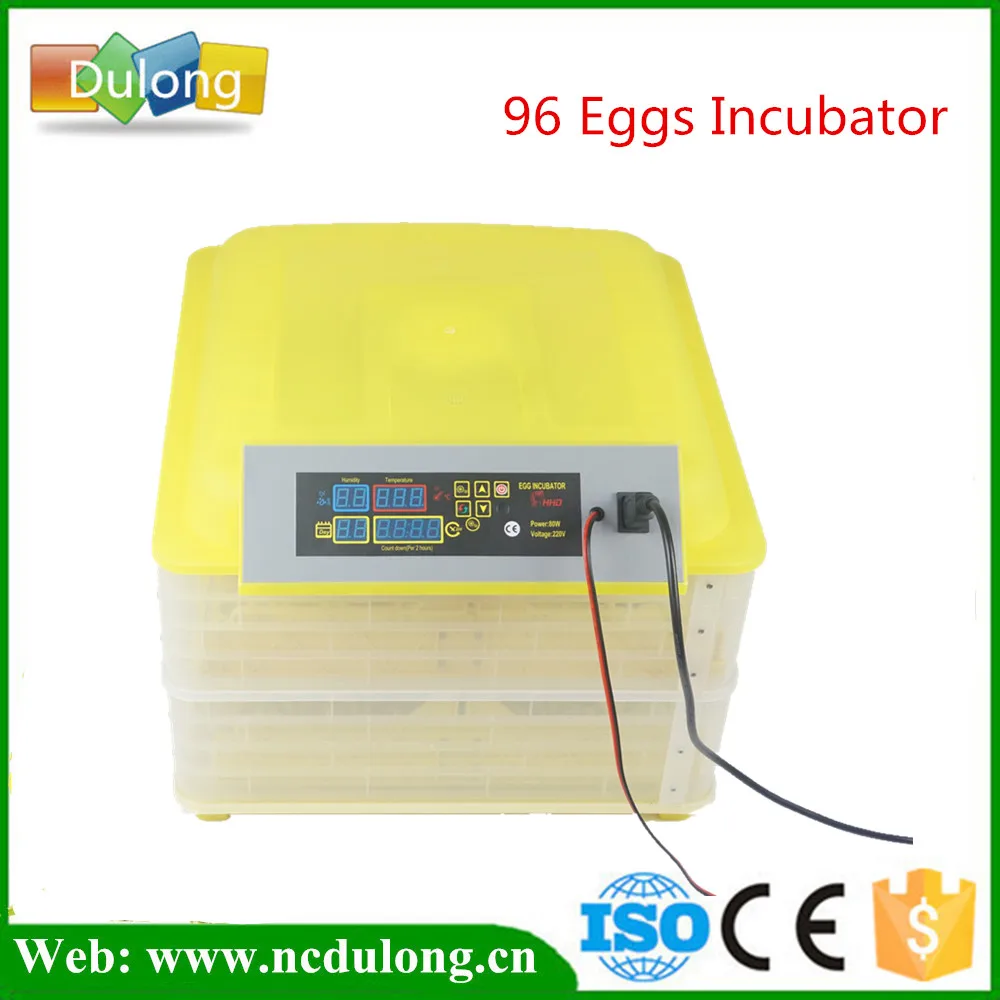 Mini 96 Egg Incubator Poultry Incubator Brooder Digital Temperature ...