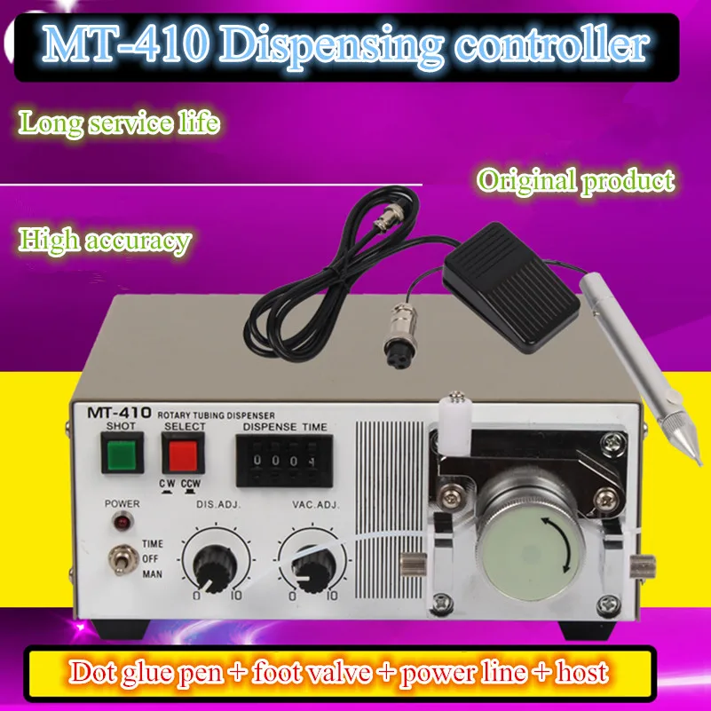 Super precision glue dispenser MT 410 dispensing controller Manual and ...