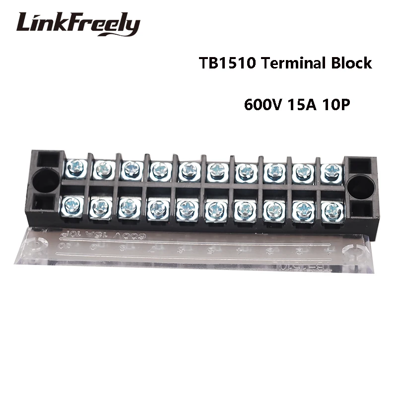 3ps4-10 10-pin Point to Point Wiring Terminal Strips.Lot of 4pcs.