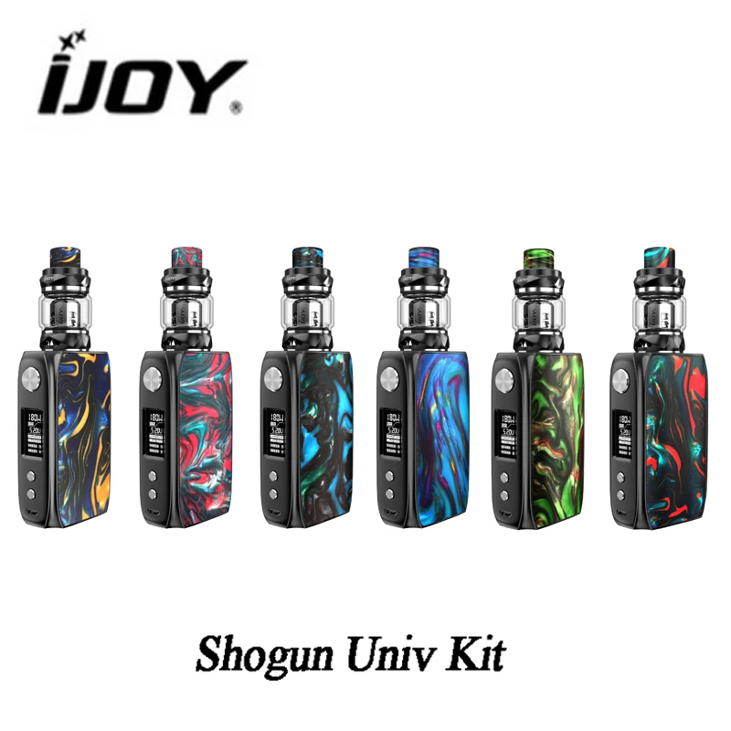 Original IJOY SHOGUN UNIV KIT Vape 180W Shogun Univ Box Mod 5.5ml ...
