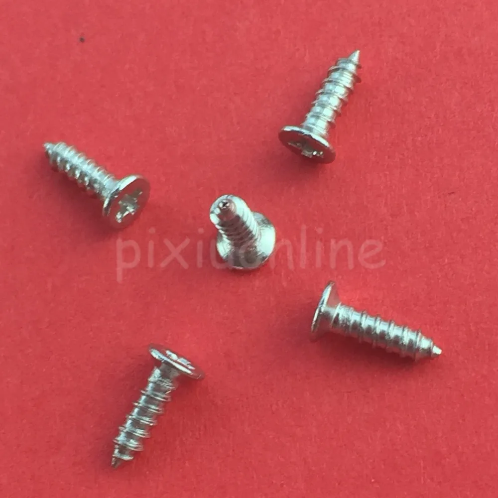 100pcs M2*8 J250Y Flat Head Philip's Screws DIY Small Self tapping ...