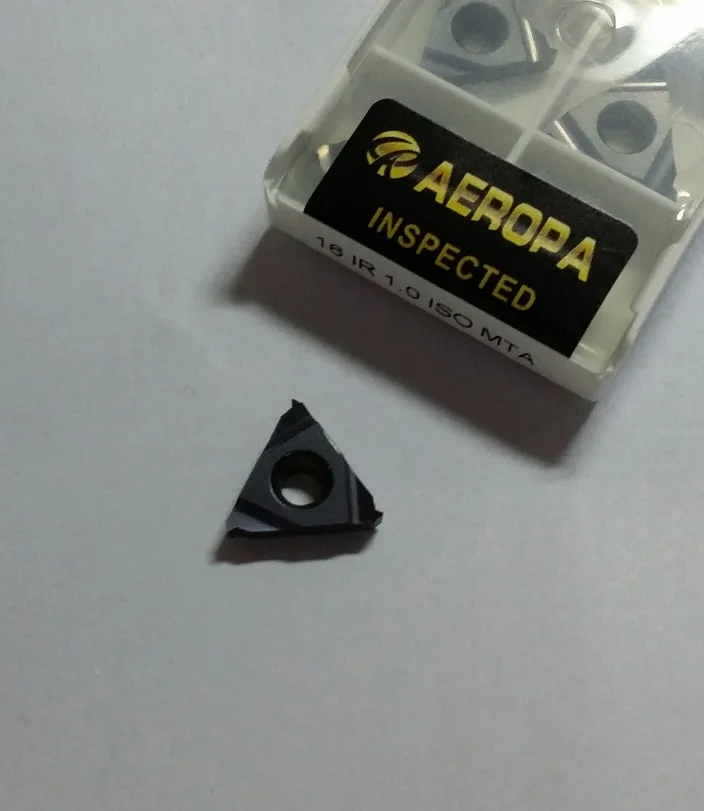 16 Ir 1 5 Tr Indexable Tungsten Carbide Threading Lathe Inserts For