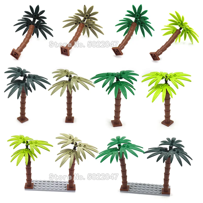 Model Tree Building Blocks Tropical Trees Accessories Pubg Tree Diy ...