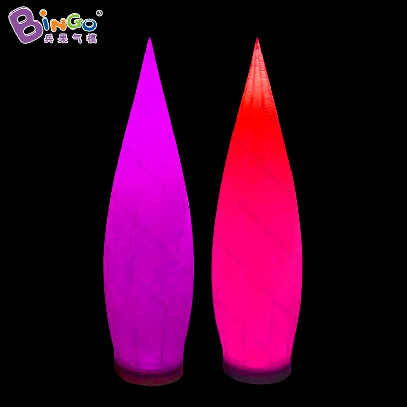 Free shipping 2.5 M high LED lighting inflatable column hot sale ...