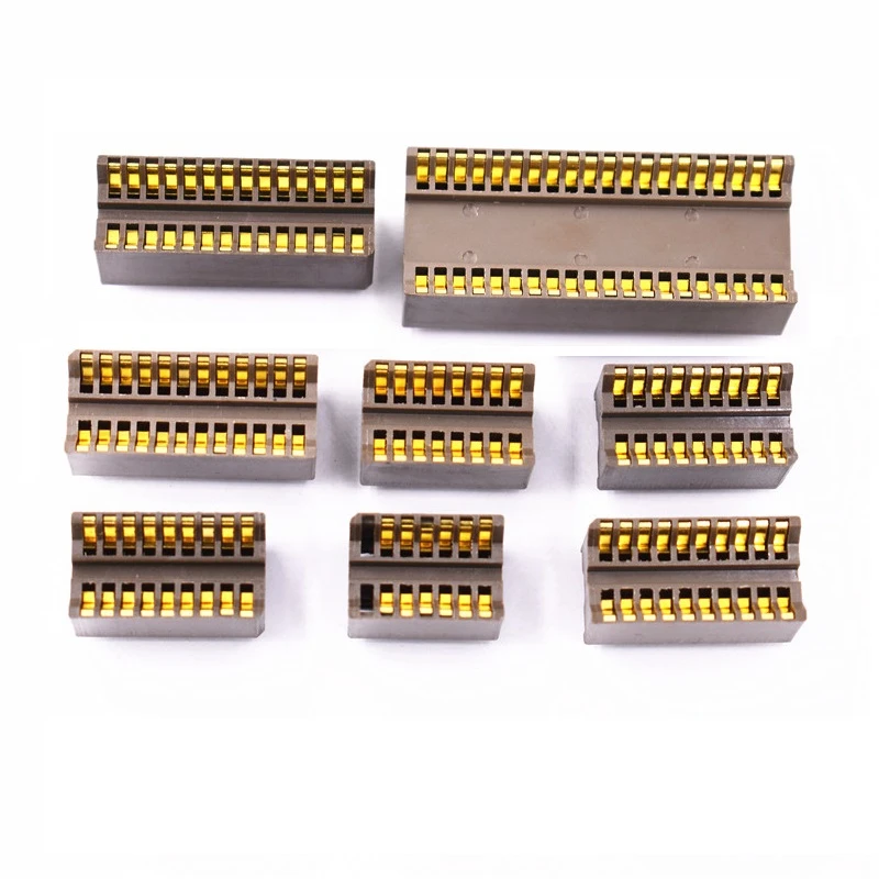 2pcs Burn In Socket DIP 2.54 mm Pitch 6 8 12 14 16 18 20 24 28 32 40 48 ...