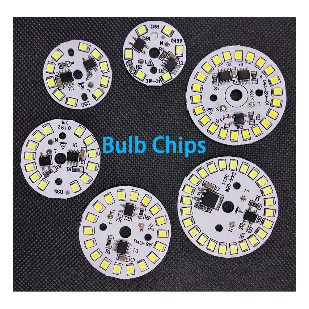 10PCS LOT Driver Integrated LED Chip SMD For Bulb 220V Input Directly 10PCS LOT Driver Integrated LED Chip SMD For Bulb 220V Input Directly