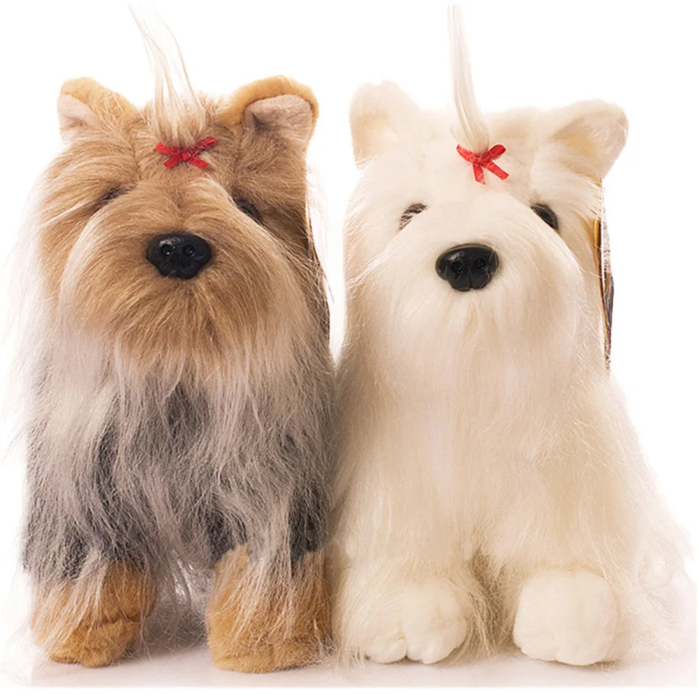 Fancytrader Anime Plush Yorkshire Terrier Dog Toy Small Animals Dogs ...