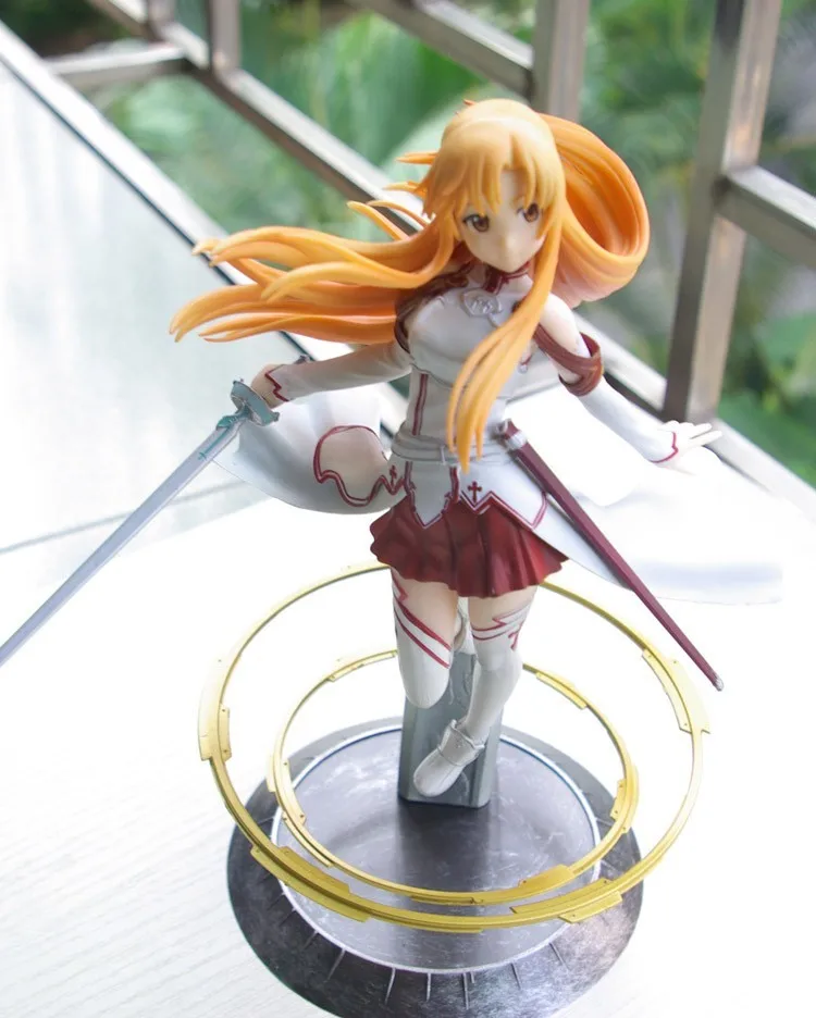 Sword Art Online Action Figure Aincrad SAO Yuuki Asuna Classic Toys PVC ...