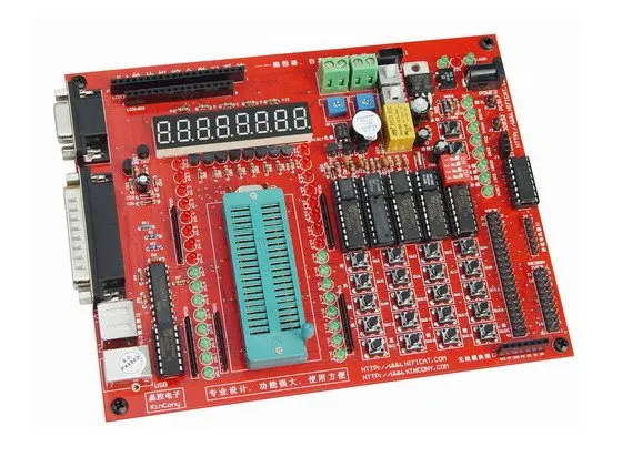 8051 Mcu Development Board Kit Learning Board 51 Mcu Tool Dev Board In