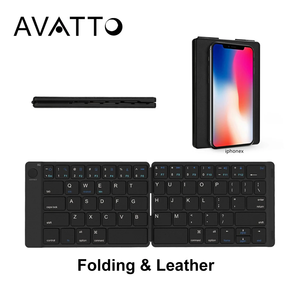 [AVATTO] Portable Leather Russian Bluetooth Wireless Tablet mini ...