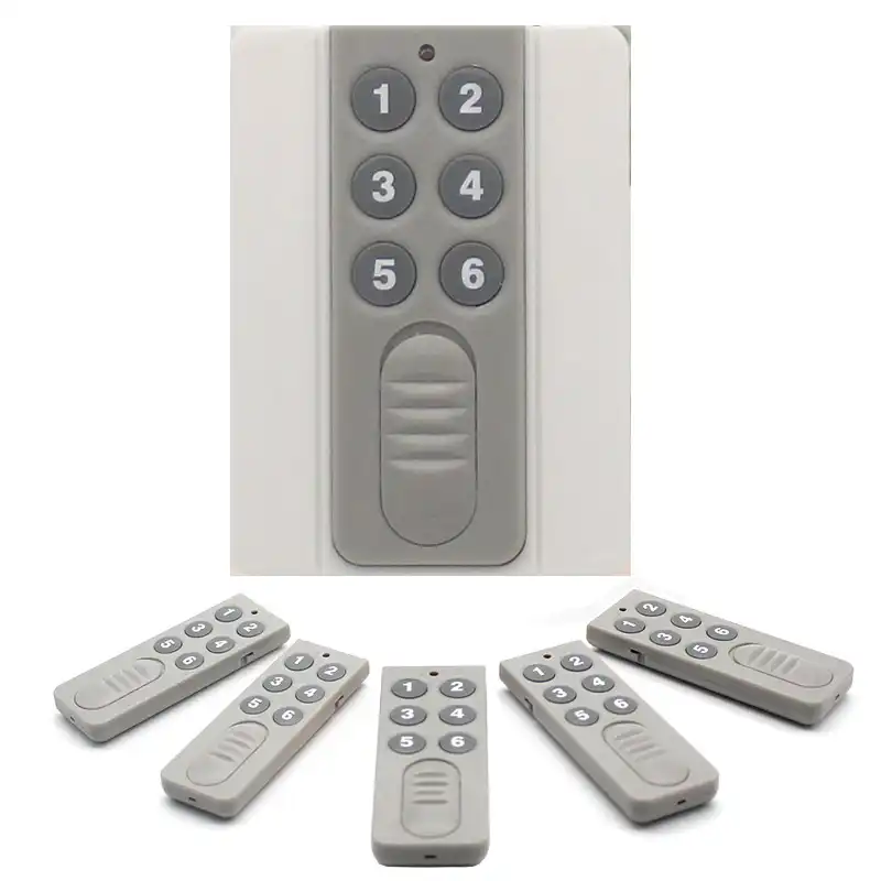 433MHz Wireless Remote Controls RF Transmitter 8 Buttons & 12 Buttons ...