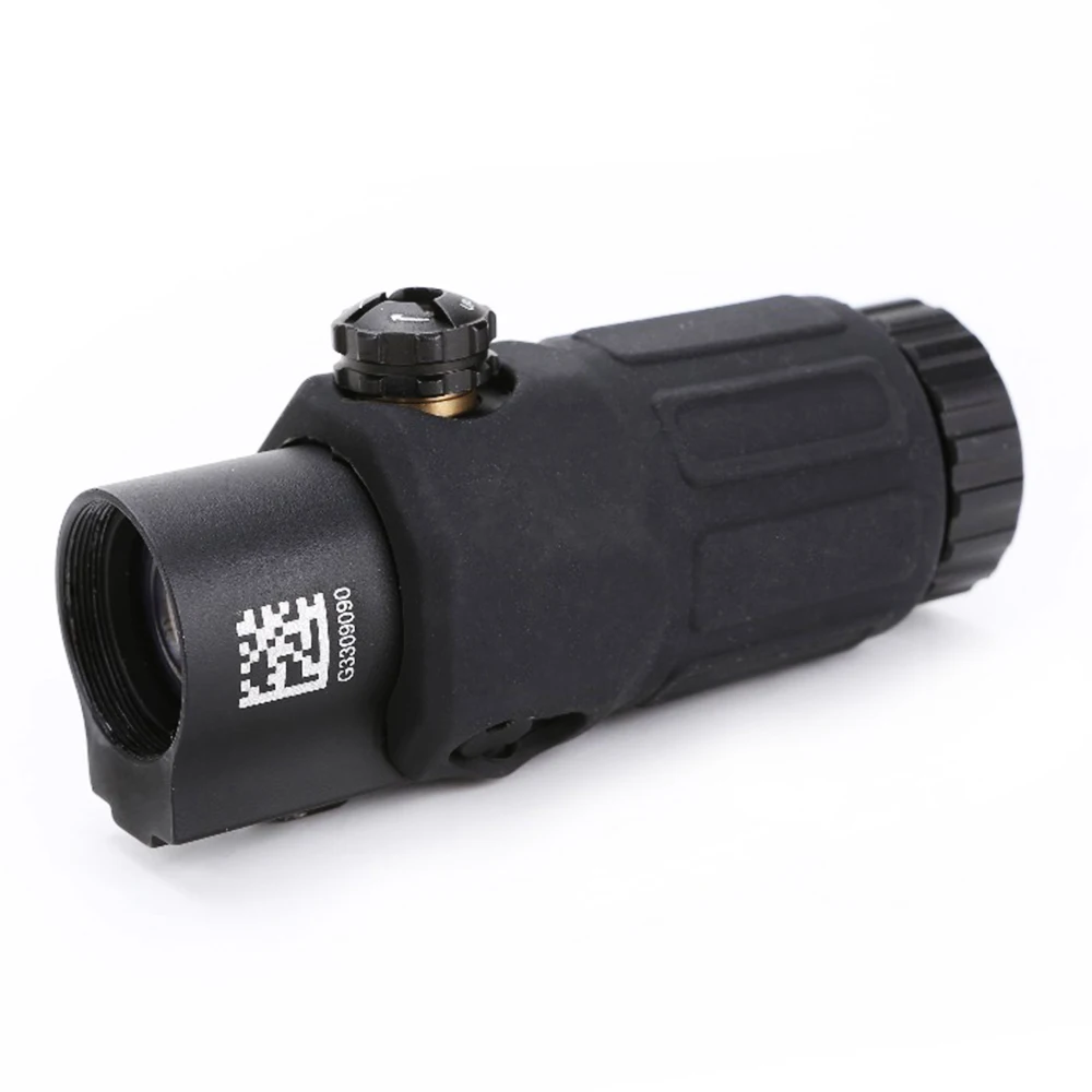 Airsoft 3X Magnifier rifle scope sight with Switch to Side STS Quick ...