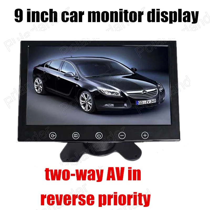 9-inch-HD-TFT-LCD-Digital-Car-Monitor-For-Camera-DVD-reverse-priority ...