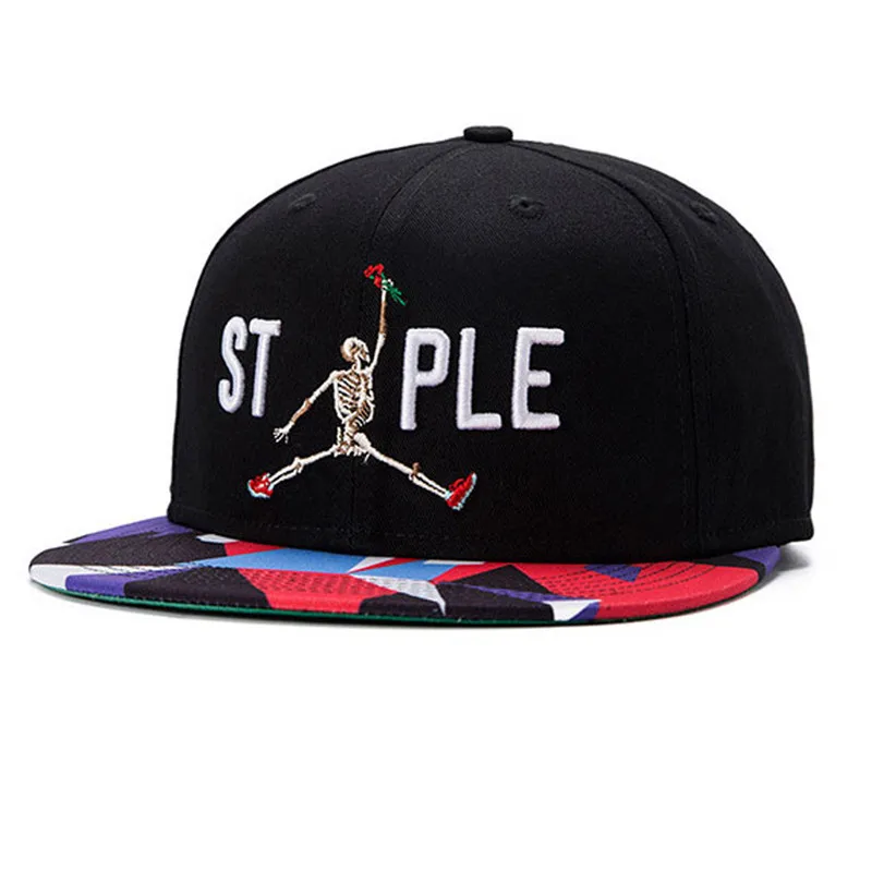 New West Beach Gangsta City Crip Embroidery Jordan Skateboard Cap ...